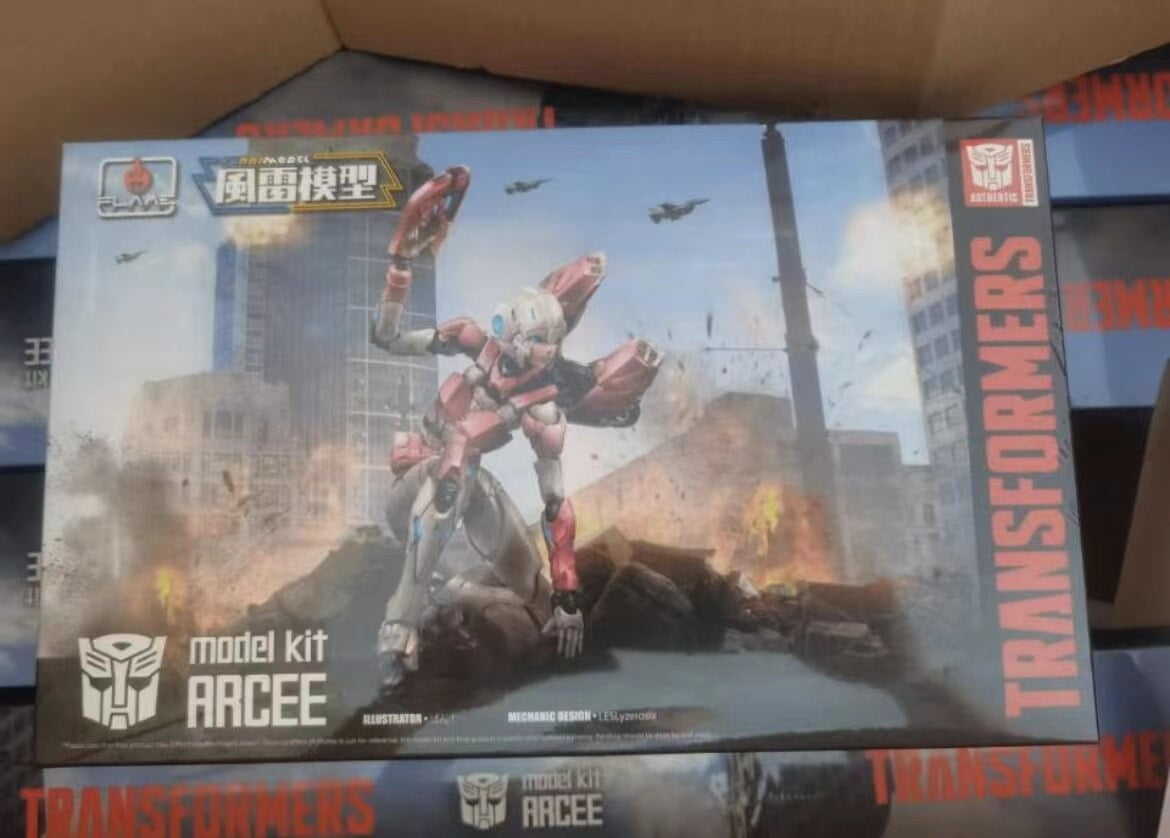 Sentinel-modelo Original Flame Toys Furai Transformers Arcee, Kit de ...