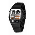 Retro Square Digital Watch with Temperature Display Unisex 7.5Inch ...