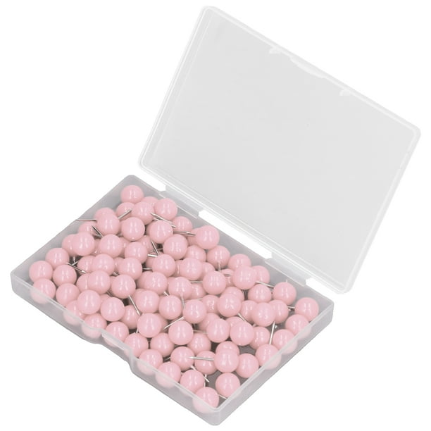 Push Pins,100Pcs Push Pins Map Map Tacks Marking Pins Map Tacks Ultra ...