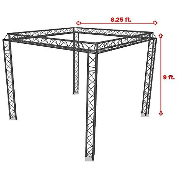 Cedarslink Trade Show Booth, Trusses DJ Stage 9' X 8.25' Metal Truss ...