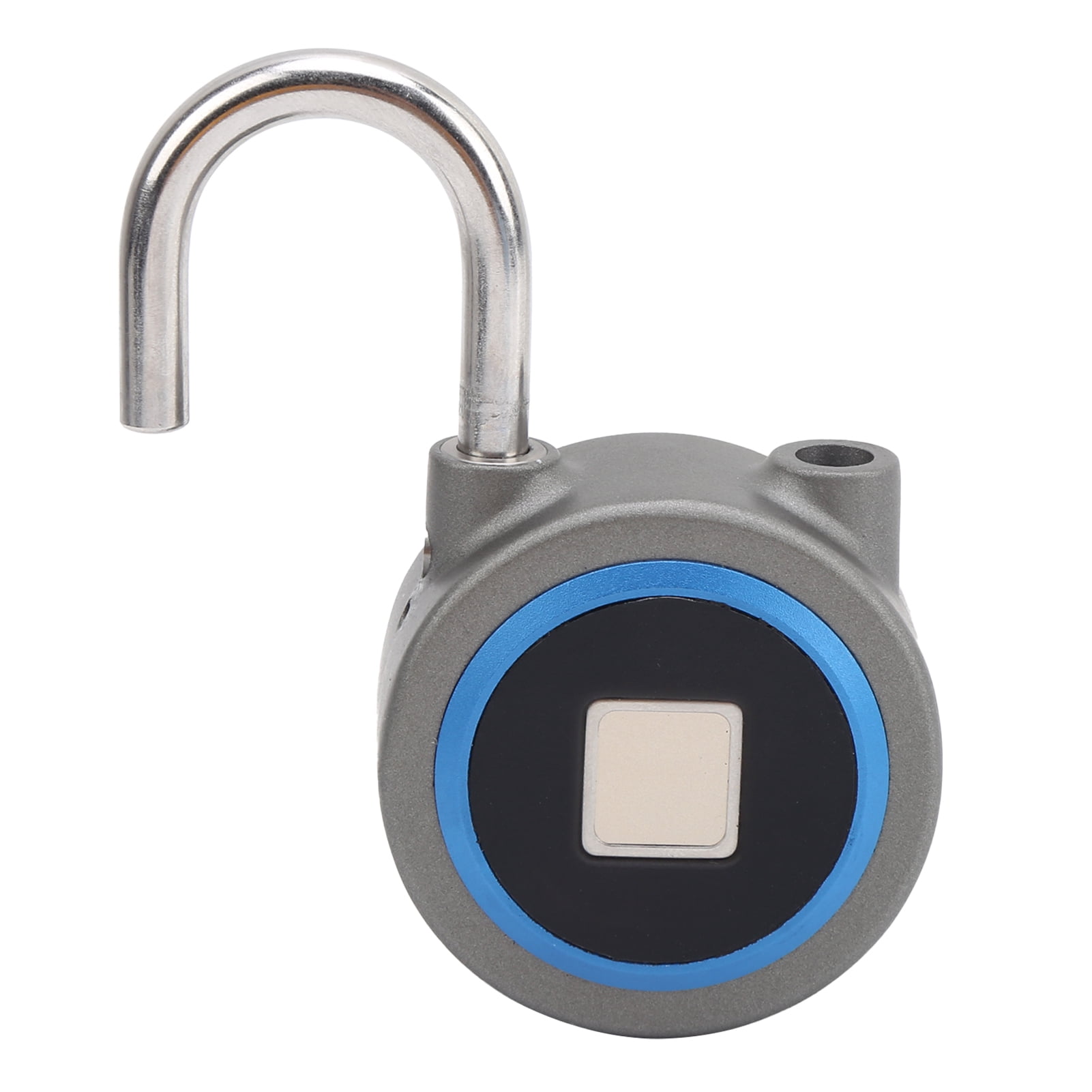 Candado de huellas dactilares candado recargable USB candado sin llave ...