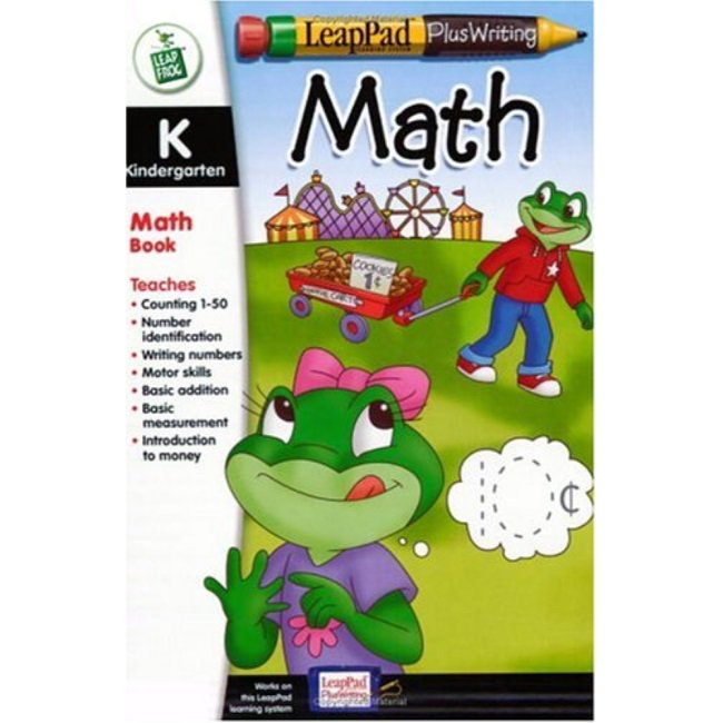 Leappad Plus Writing Kindergarten Math Book Plus Software Walmart leappad-plus-writing-kindergarten-math-book-plus-software-walmart