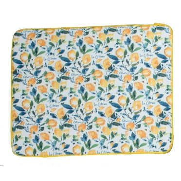 FARMHOUSE Microfiber Countertop Dish Drying Mat, Machine Washable by ...