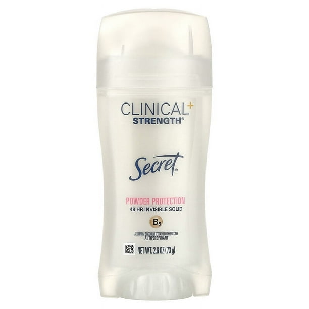 Secret, Clinical Strength Antiperspirant/Deodorant, Invisible Solid ...