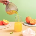 Manual Handheld Citrus Juicer, Large 6-Tooth Reamer for Oranges ...