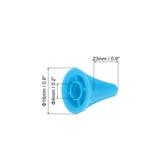 Uxcell 4mm Knitting Needle Point Protectors, 24 Pack Needle Tip ...