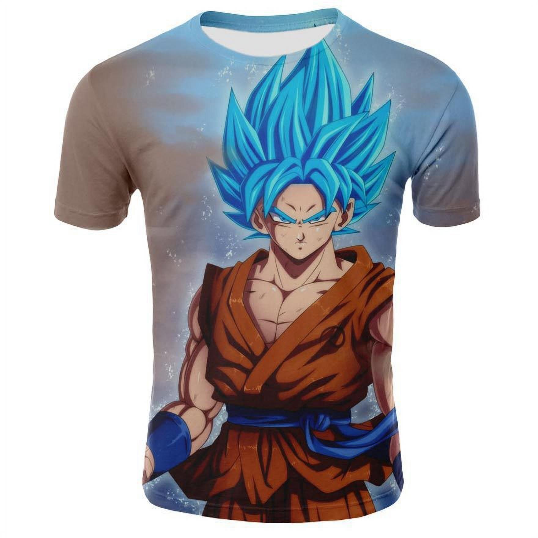 Buy Anime Comic Dragon Ball Cartoon Clothing Men's Anime Dragon Ball T ...