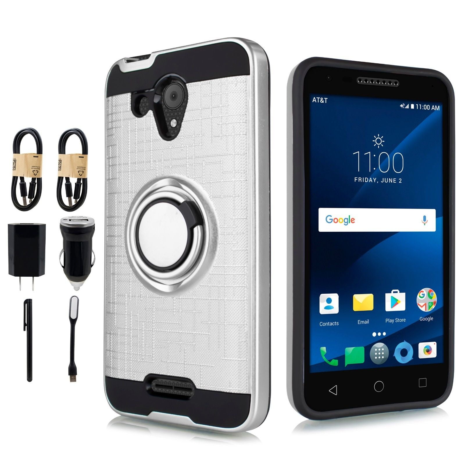 Value Pack for 5" Alcatel 5044R / Alcatel IdealXCITE / Alcatel CameoX ...