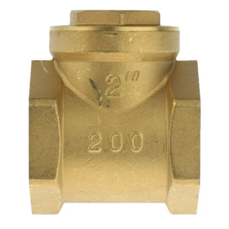 High Pressure Female Thread Check Valve DN40 1.5inch Single Way Swing ...