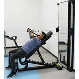 French Fitness Wall Mounted Mirror Functional Trainer (New) - Walmart.com