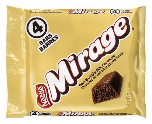 Mirage Four Pack Multipack Chocolate Bars, 164 g - Walmart.ca