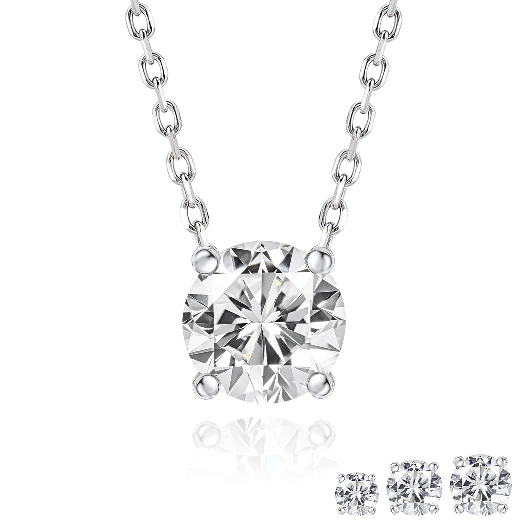Click here for Jeenmata Lab Grown Diamond 1 Carat Round Cut Class... prices