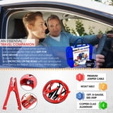 First Secure Emergency Roadside Kit, 90-Piece Car Safety Pack with ...