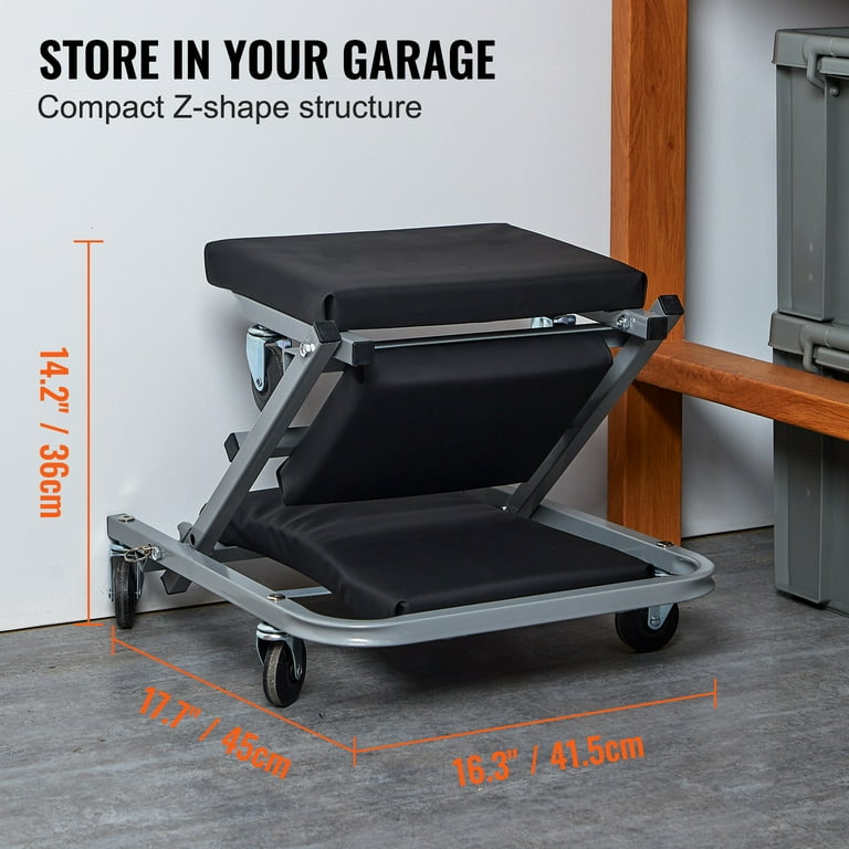 KFFKFF 36'' 2 in 1 Z Creeper 300 lbs, Sleek Low Profile KFFKFF 36'' 2 in 1 Z Creeper 300 lbs, Sleek Low Profile