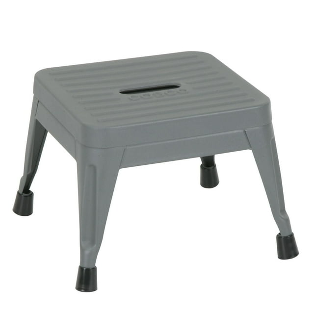 Cosco 1-Step Non-Folding Steel Step Stool, Grey - Walmart.ca