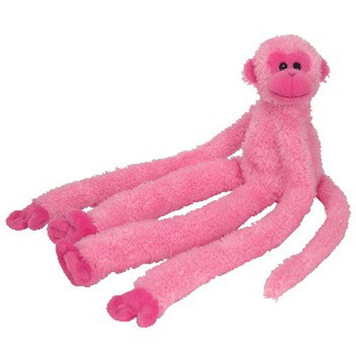 TY Pinkys - SQUEEZE ME the Pink Monkey (17 inch) - Walmart.com