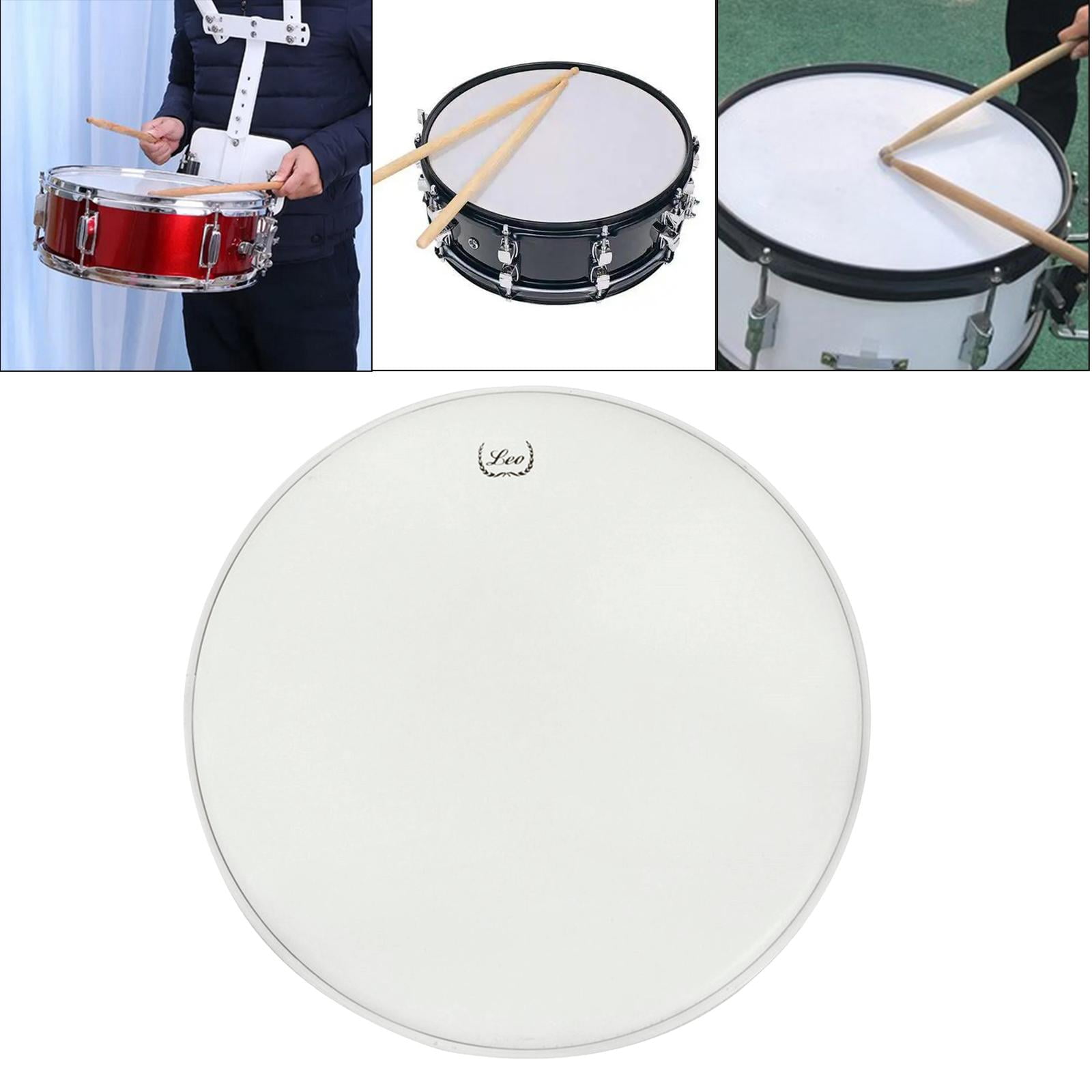 Snare Drum Head, Durable Stylish And Cool Sandblasted Frosted Single ...