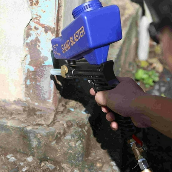 Sandblaster Sand Blaster Gun Kit, Portable 90psi Gravity Sand Blasting ...