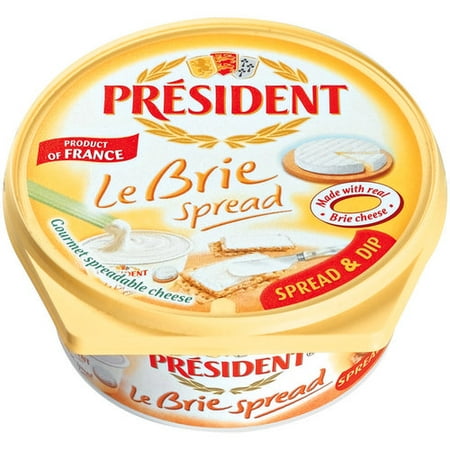 President Le Brie Spread Gourmet Spreadable Cheese, 4.4 oz - Walmart.com