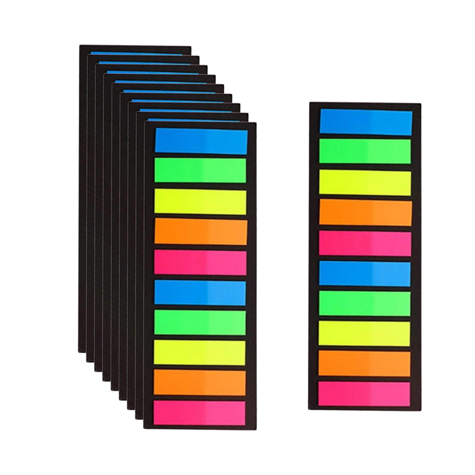 Sticky Notes Colorful Translucent Portable Page Flags Memo Sticker para ...