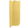 Classic Arch Velvet Room Divider Yellow 6 ft. - Wood Frame - Walmart.com