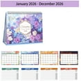 2026 Fantasy Plant Series Desk Calendar 12 Months - 10.03x8.07 inch ...