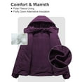 Chrisuno Womens Winter Jacket Plus Size Women Women's Thicken Coat ...
