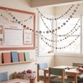 10 Pieces Colorful Paper Circle Garland Banner Hanging Dot Decorations ...
