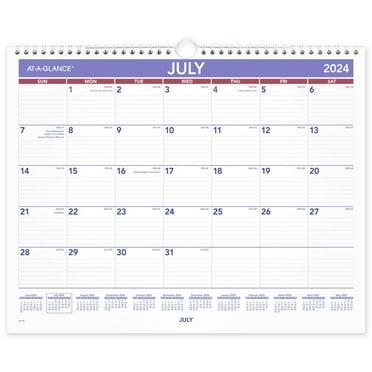 2025 AT-A-GLANCE® Business Monthly Wall Calendar, 15" x 12", January To ...