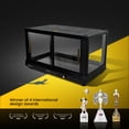 All in One Smart Reptile Tank Terrarium with LED Light Reptile Heat Pad ...