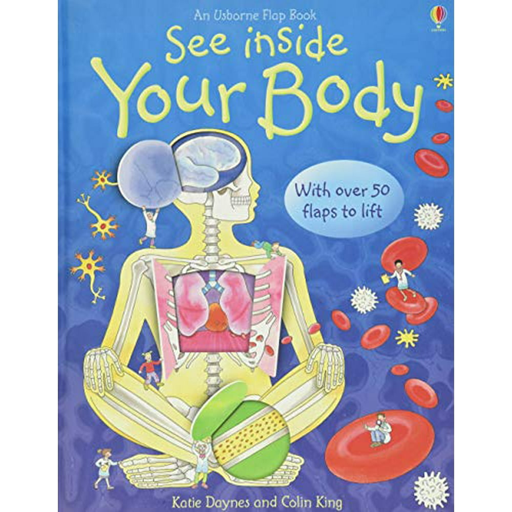 Usborne Flap Book: See Inside Your Body (Board book) - Walmart.com ...