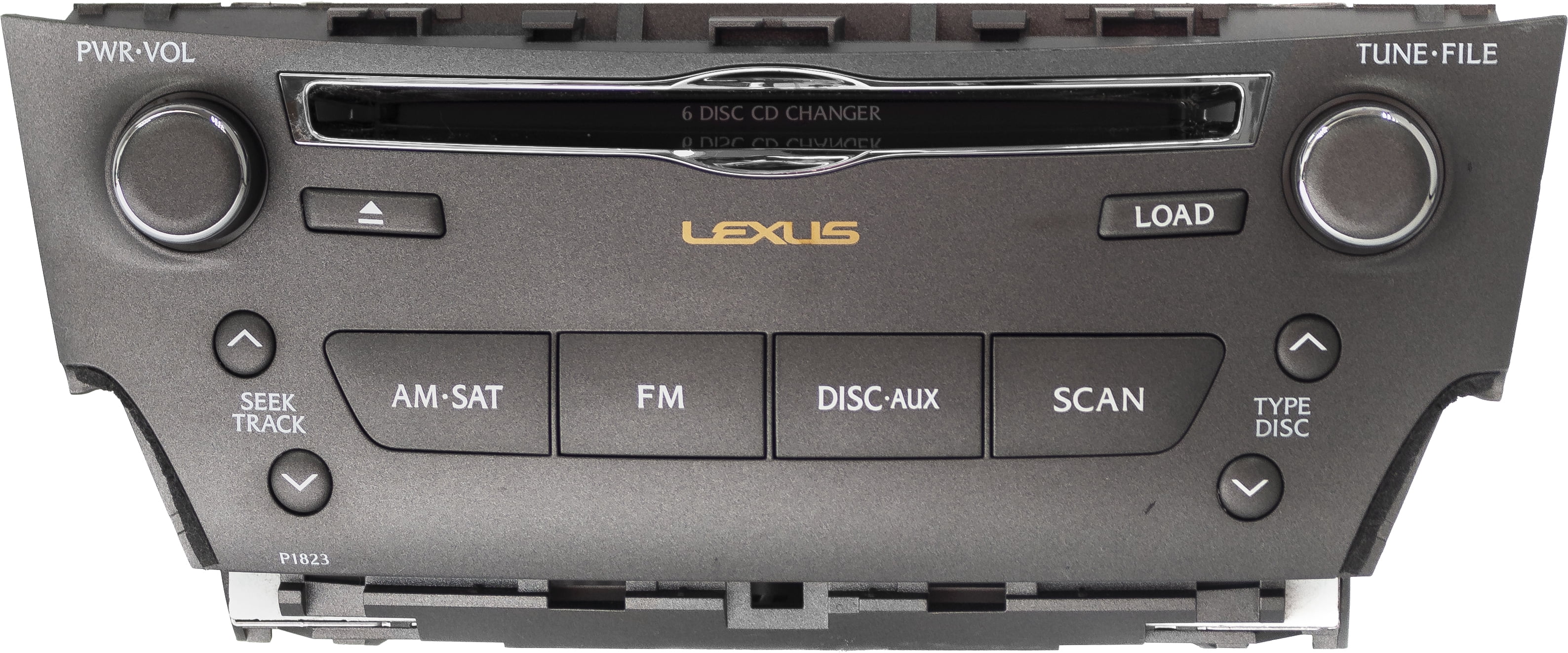 Restored 2009 Lexus ISF IS250 IS350 AM FM Sat Radio 6Disc CD 8612053580 ...