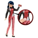 Miraculous Fashion Flip Ladybu Doll Playset, 2 Pieces, Assembled 12 ...