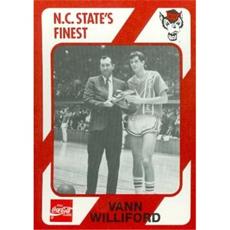 Vann Williford Basketball Card (N.C. North Carolina State) 1989 ...