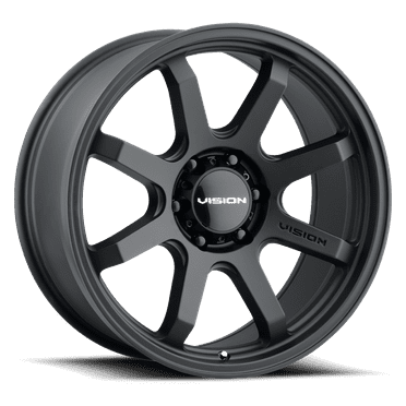 18x8 Vision 474 Recoil Black Machined Wheel 5x4.5 (38mm) - Walmart.com