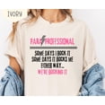 CLOTEX Comfort Colors Funny Paraprofessional Shirt, Teaching Assistant ...