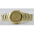 Seiko Men's 5 Automatic Gold Stainless Steel Dress Watch - Walmart.com