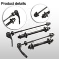 Bike Quick Release Skewer Set for Mountain Bicycle Front and Rear Axle ...