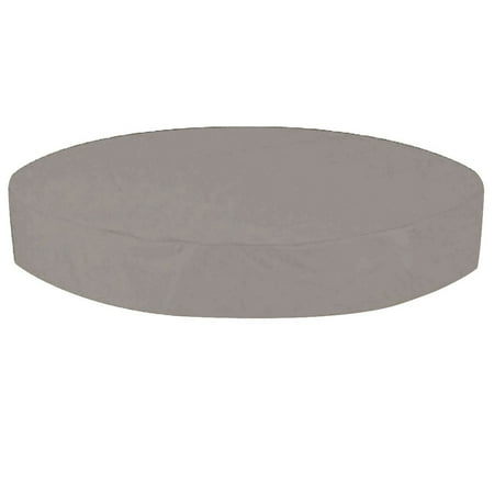 jovati Outdoor Round Hot Tub Top Cover Waterproof Canopy Cover Silver ...