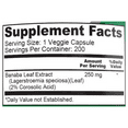 NusaPure Banaba Leaf Extract, 3,000mg, 200 Caps, Non-GMO, Gluten-Free ...