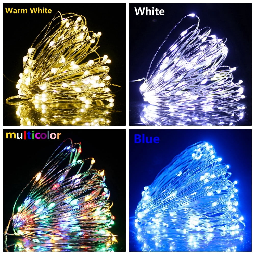 5/10/20M Led Light String Christmas Lighting Outdoor Waterproof Battery ...