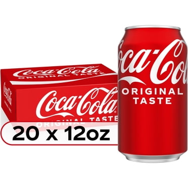 Coca-Cola Coke Classic 20 oz Soda Bottles Pack of 24 - Walmart.com