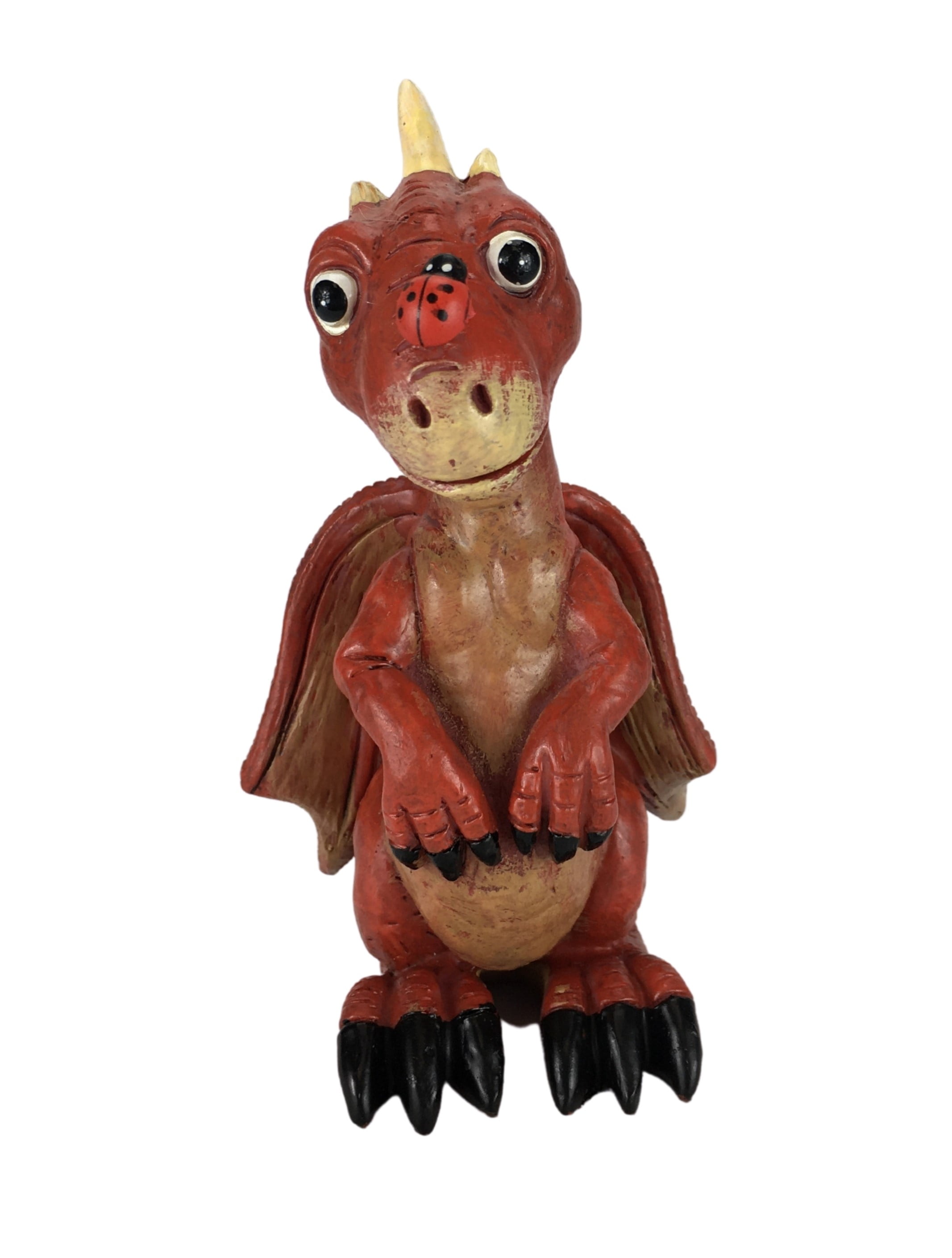 Draco The Red Miniature Dragon of Azar - a Fairy Garden Miniature by ...