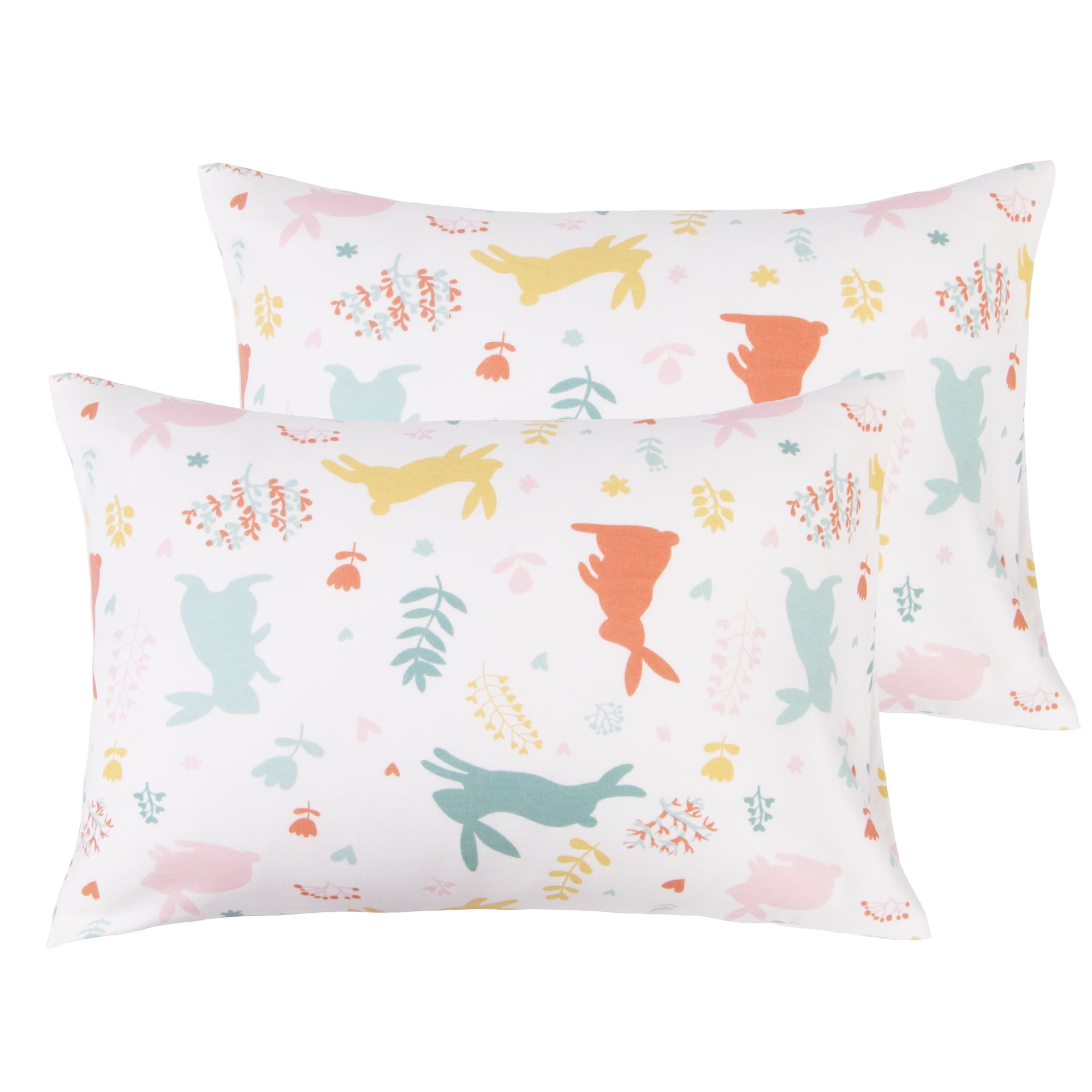 NTBAY 2 Pack 100% Natural Jersey Cotton Super Soft and Breathable ...