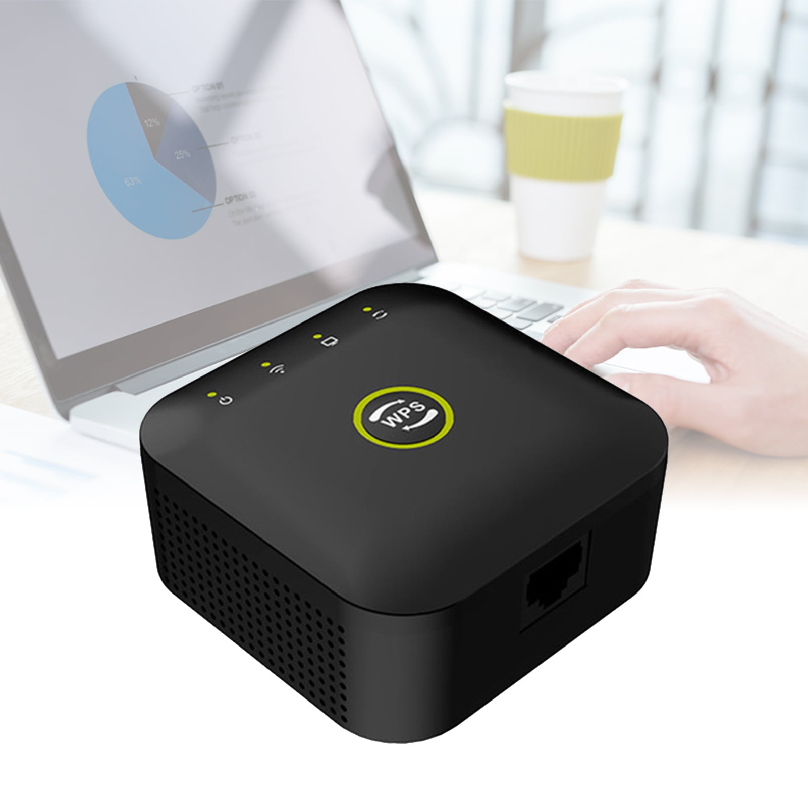 WiFi Booster, 2.4G Wireless Network Signal Receiver Enhancement ...