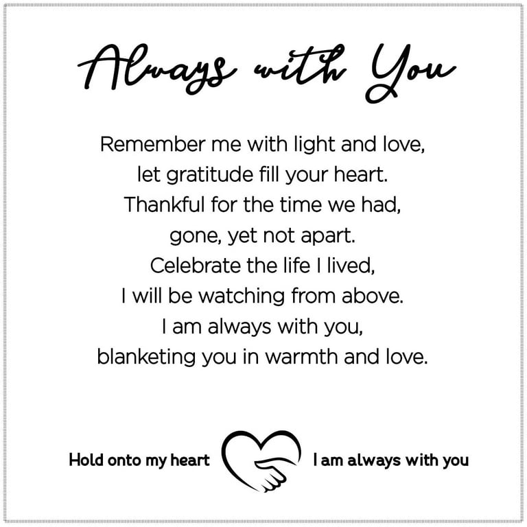 I Am Always With You Poem
