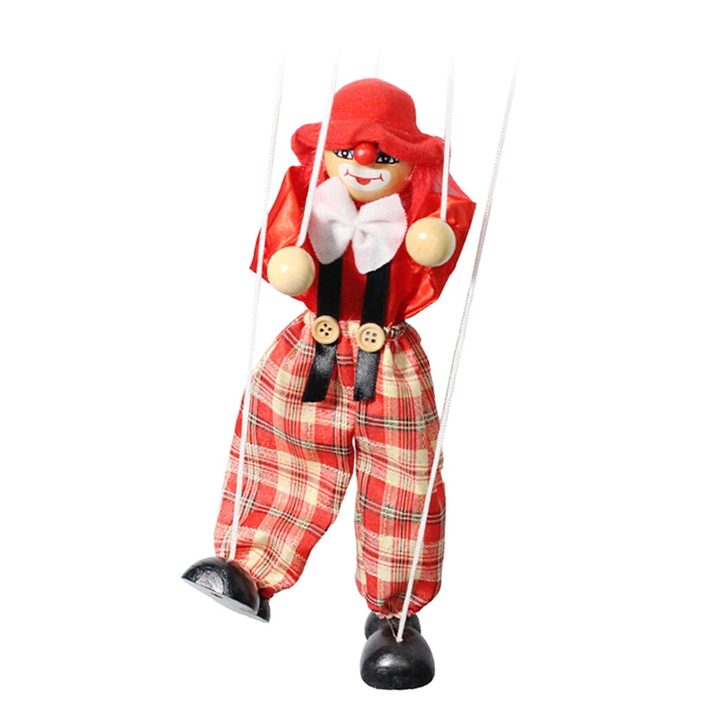 Pull-line Puppet Doll Hand Marionette Toy Parent-Child Interactive ...