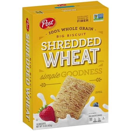 UPC 884912180056 - Post Shredded Wheat Whole Grain Breakfast Cereal, 15 ...