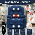 Resenkos Power Lift Recliner Chair, 8-Point Massage & Heat, Dual USB ...