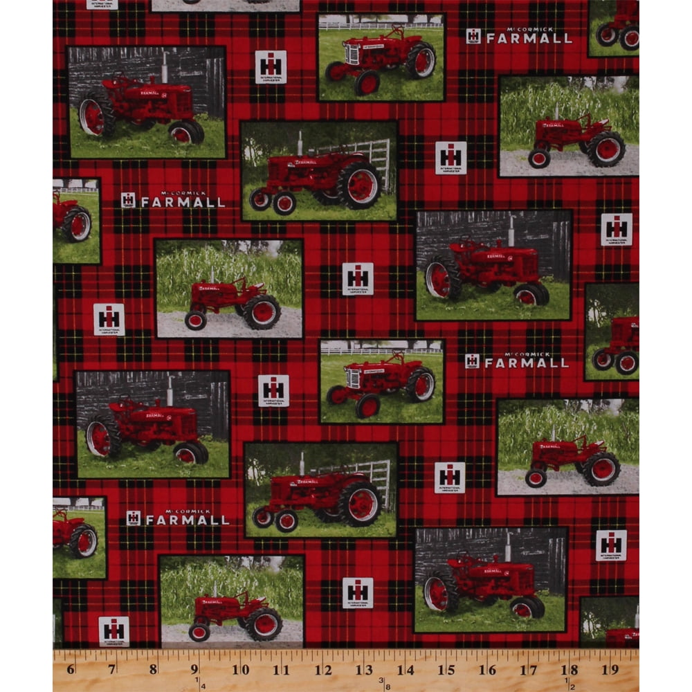 Cotton McCormick Farmall Tractors Logo Farming Farm Country Fences ...